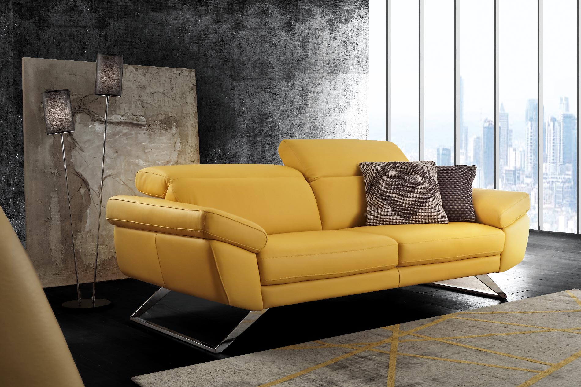 Salon italien moderne importé en tunisie