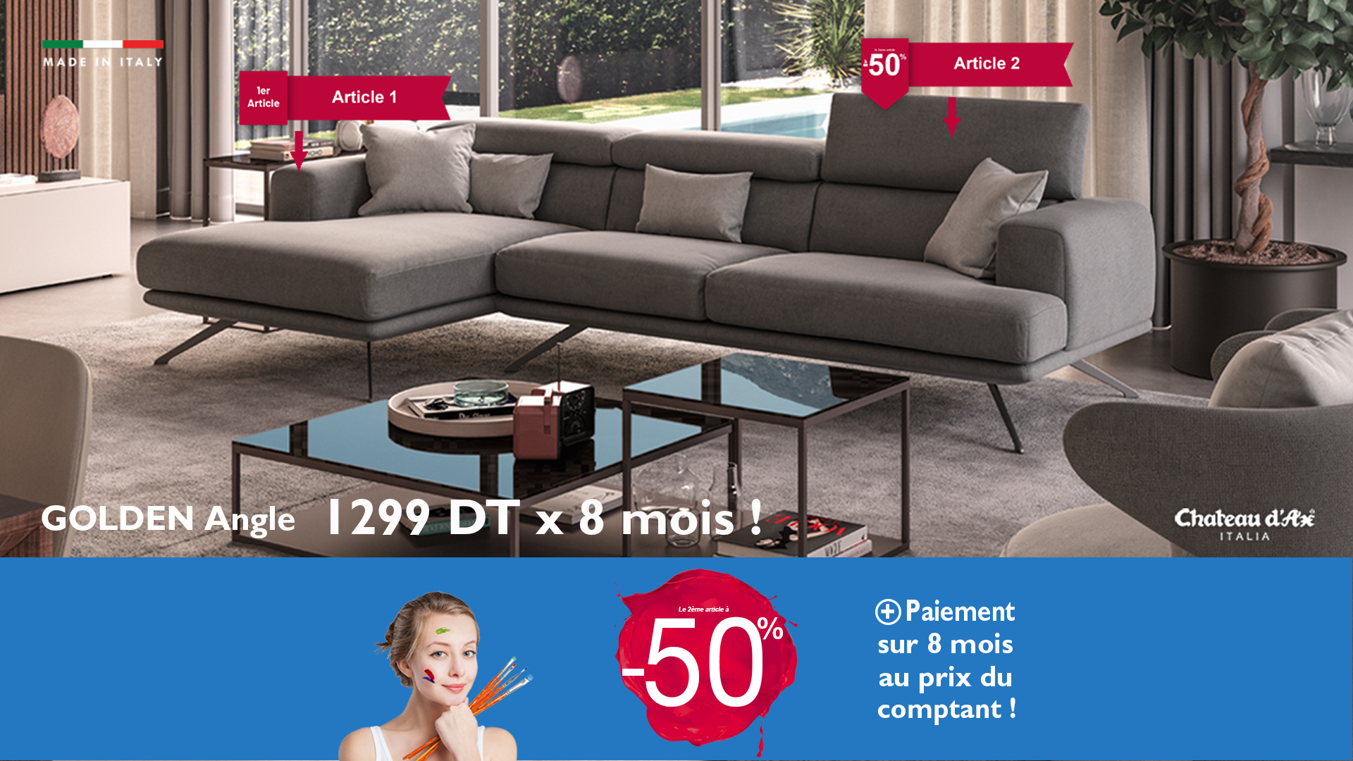 Chateau D Ax Canape Prix