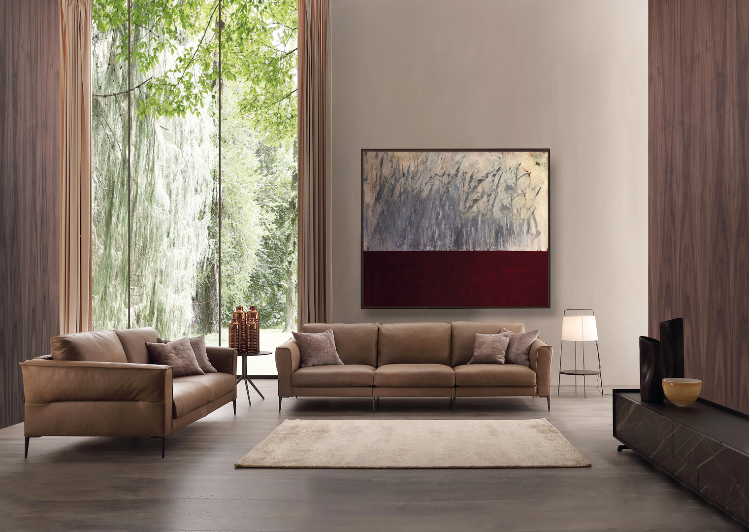 Salon italien moderne importé en tunisie